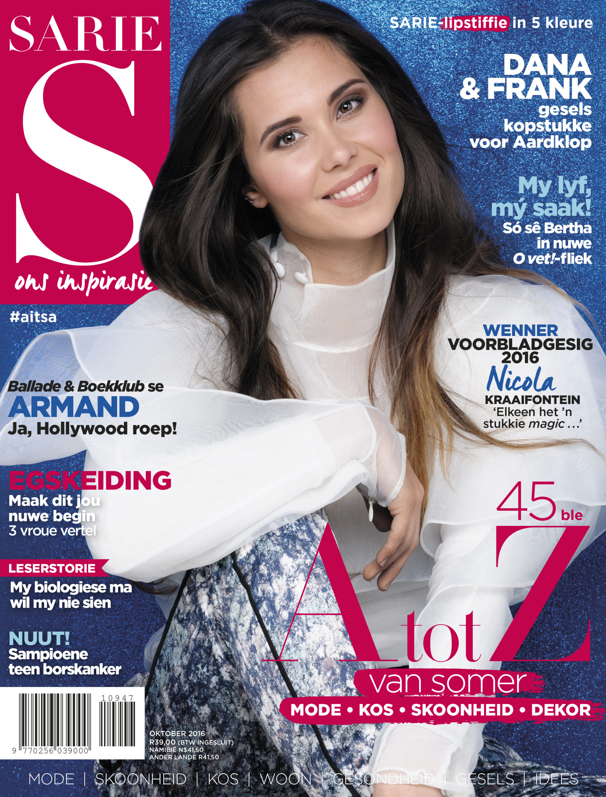 Wenners - SARIE Voorbladgesig 2026